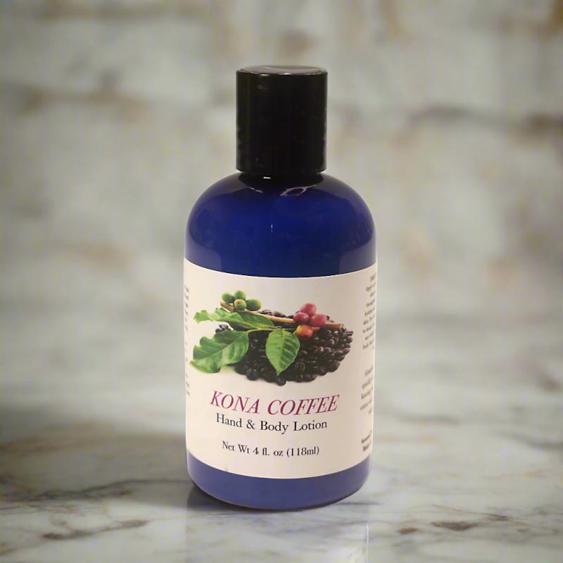 Kona Coffee Hand and Body Lotion – Mountain Thunder Coffee